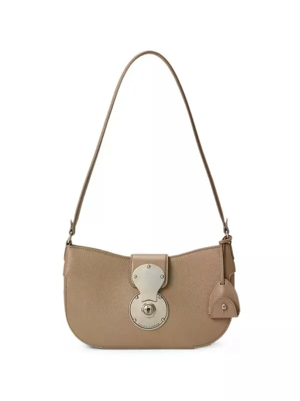 Ralph Lauren Ricky Leather Shoulder Bag - Neutrals