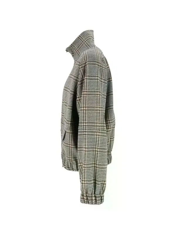 Fabiana Filippi Check-pattern Bomber Jacket
