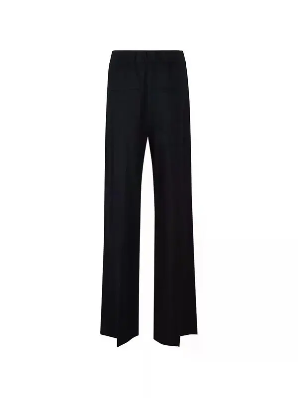 Veronica Beard Marbeau Pleated Wide-leg Trousers - Blue