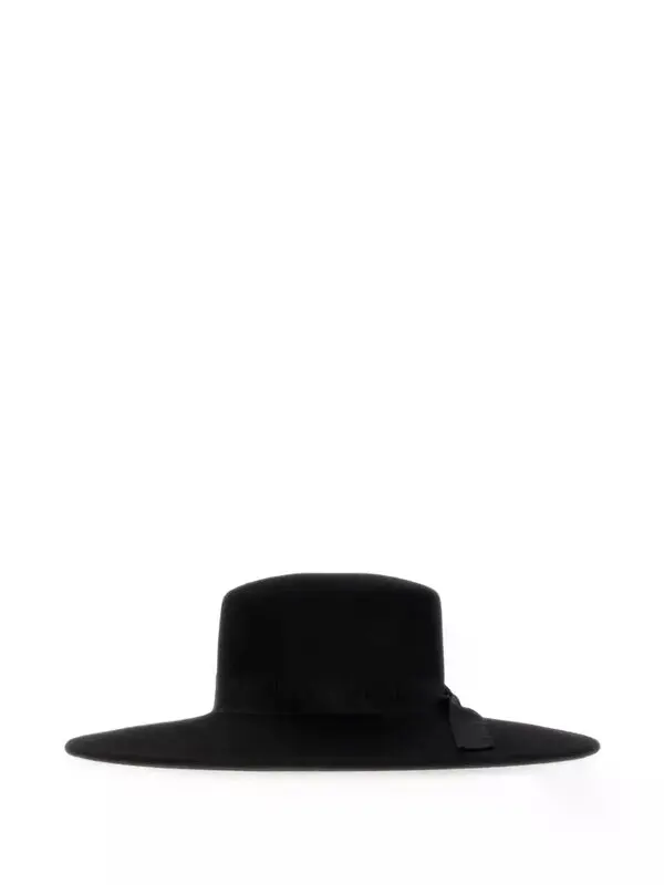 Alanui Gaucho Flannel-finish Wide-brim Hat