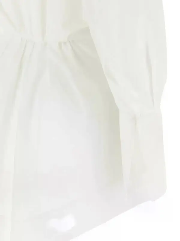 Andamane Wrap-effect Gathered Shirt