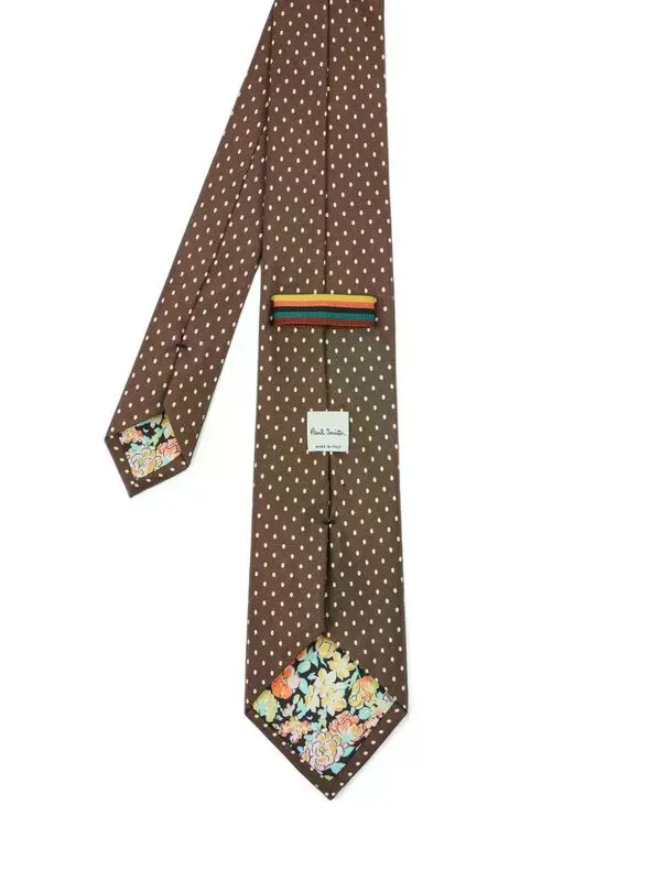 Paul Smith Silk Pin Dot Tie