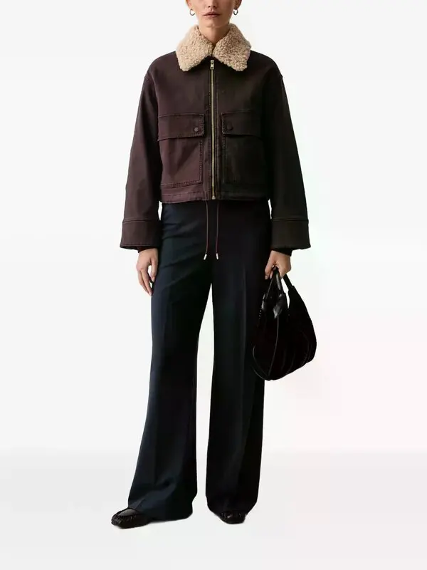 Marc O'polo Shearling-collar Pocket-detail Jacket