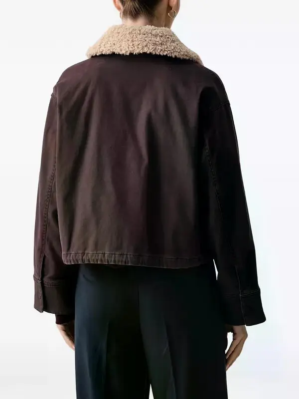 Marc O'polo Shearling-collar Pocket-detail Jacket