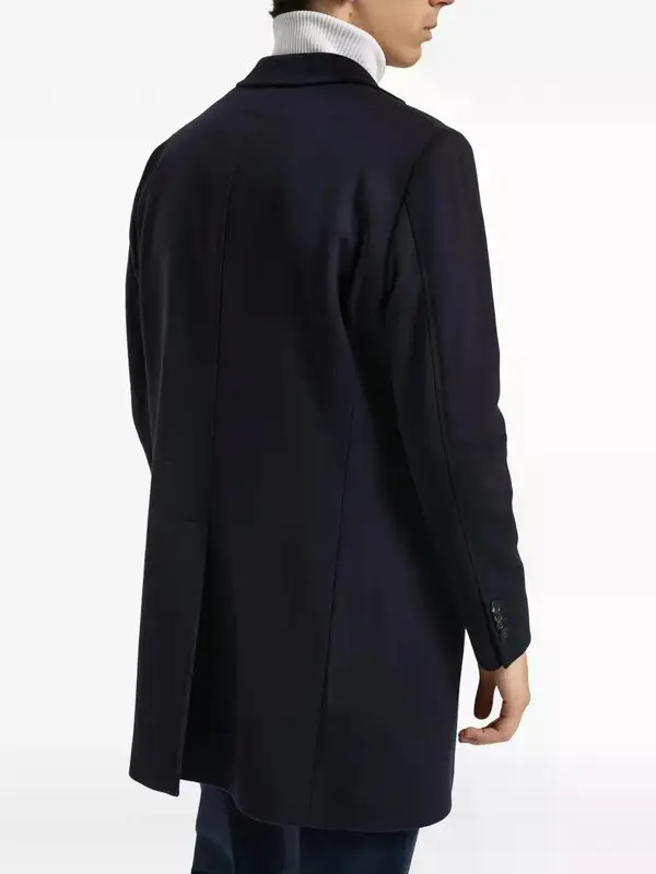 BRERAS MILANO Single-breasted Notched-lapels Coat