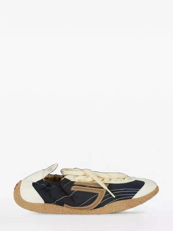 PURAAI 9.01 Corsa Round-toe Low-top Sneakers - Blue