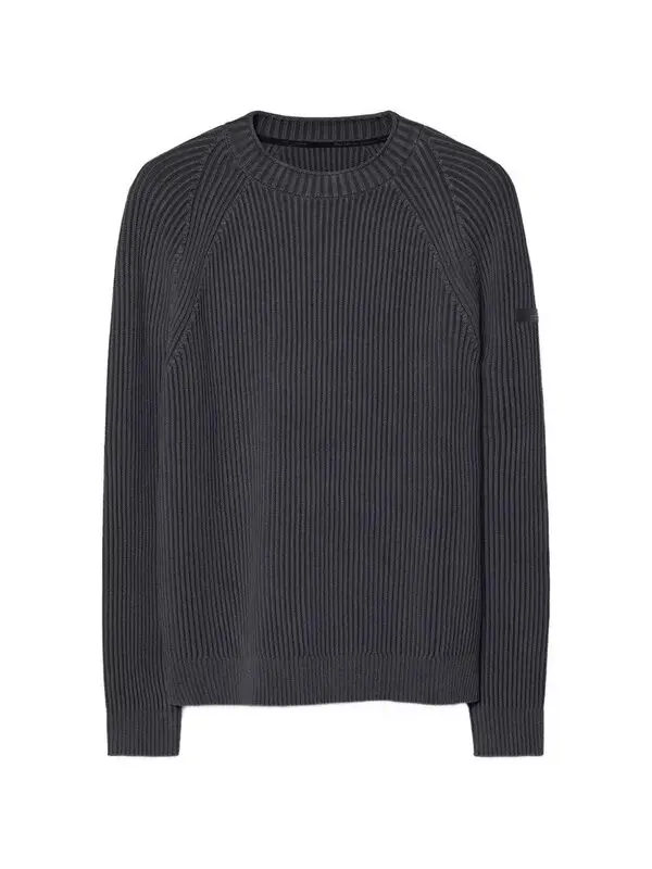RRD Ribbed-knit Raglan-sleeve Sweater