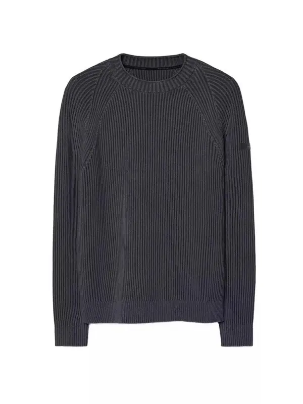 RRD Ribbed-knit Raglan-sleeve Sweater