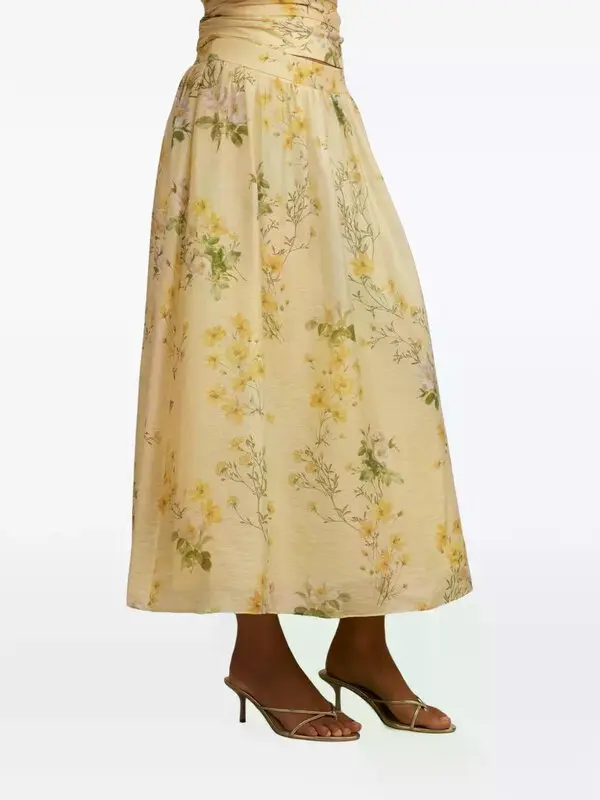 EVER NEW Palmer Pleated Maxi Skirt