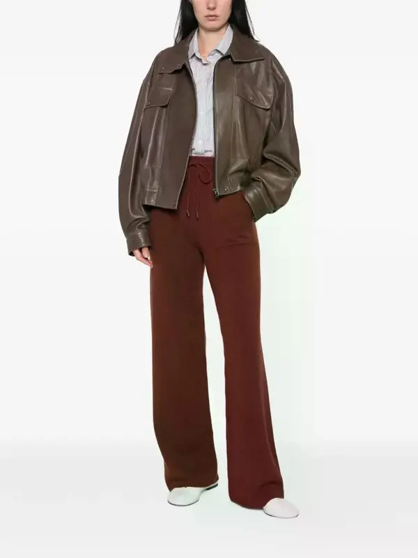 Max Mara Drawstring Cashmere Trousers