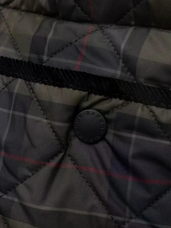 Barbour Tartan Liddesdale Quilted Tote Bag