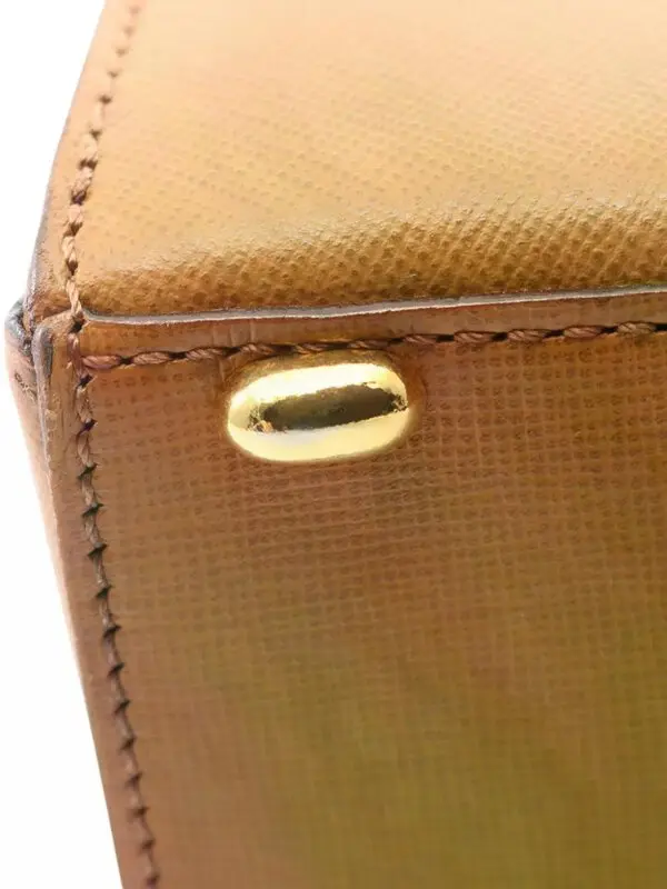 Celine 2006 Leather Turnlock Crossbody Bag