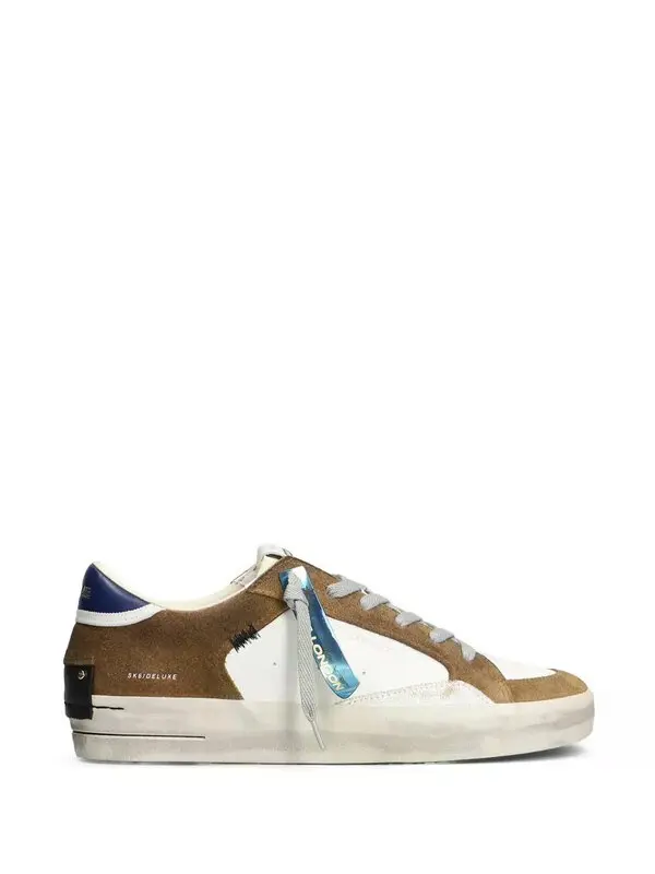 CRIME LONDON Sk8 Deluxe Panelled Sneakers