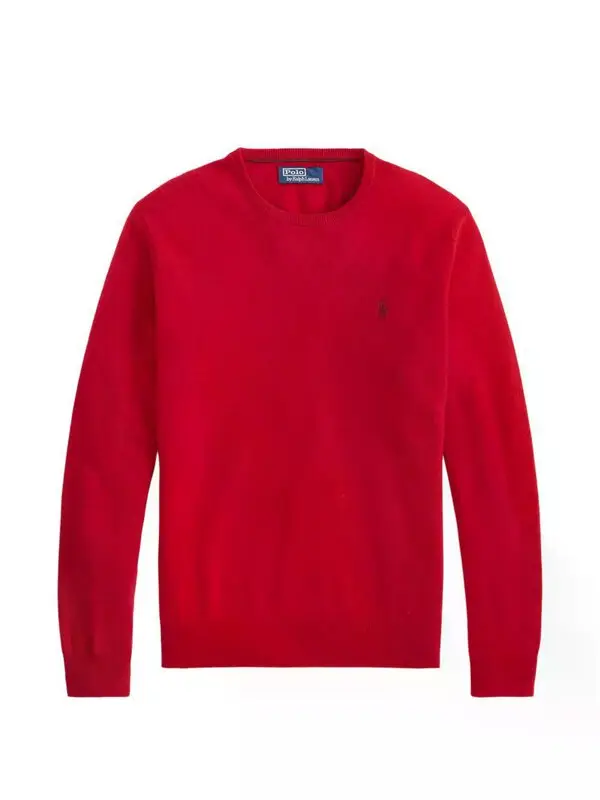 Polo Ralph Lauren Embroidered-pony Wool Sweater