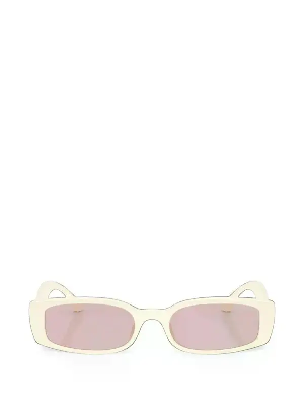 VOGUE EYEWEAR Rectangle-frame Sunglasses - Neutrals