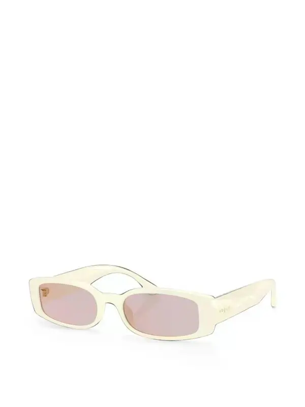 VOGUE EYEWEAR Rectangle-frame Sunglasses - Neutrals