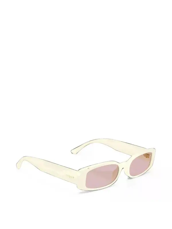 VOGUE EYEWEAR Rectangle-frame Sunglasses - Neutrals