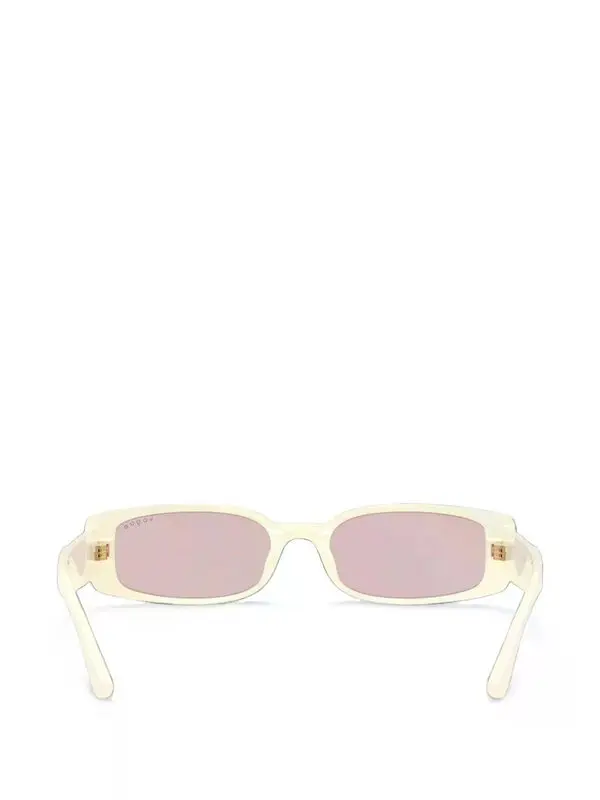 VOGUE EYEWEAR Rectangle-frame Sunglasses - Neutrals