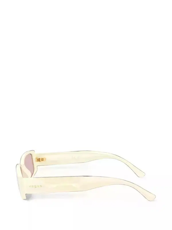 VOGUE EYEWEAR Rectangle-frame Sunglasses - Neutrals