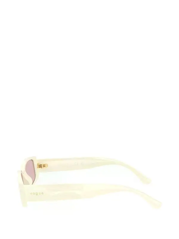 VOGUE EYEWEAR Rectangle-frame Sunglasses - Neutrals