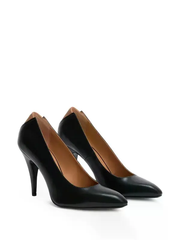 JIL SANDER Pointed-toe V-shaped Back Pumps