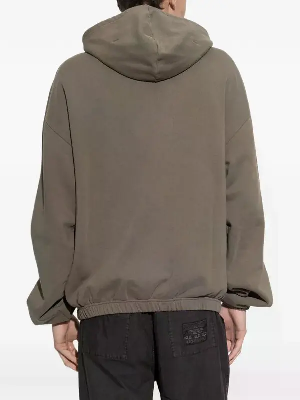 UMBRO Logo-embroidered Drawstring Hoodie