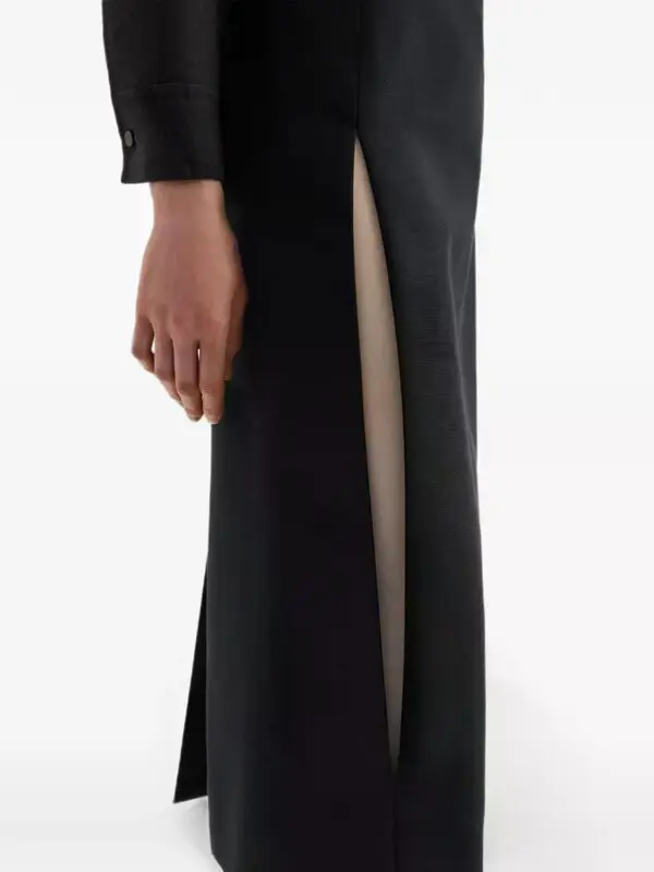 JIL SANDER Silk Faille Skirt