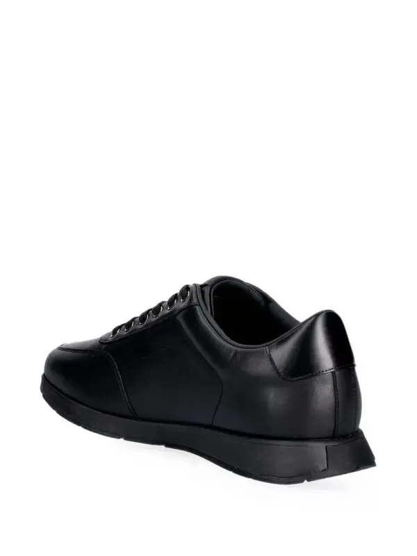 BALDININI Logo-print Leather Sneakers