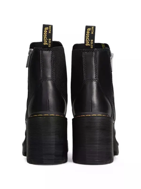 Dr. Martens Spence Side-zip Block-heel Ankle Boots
