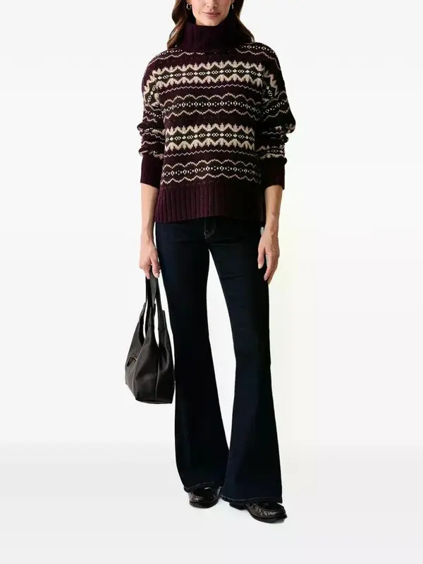 Barbour Fair Isle Roll-neck Sweater