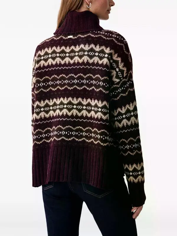 Barbour Fair Isle Roll-neck Sweater