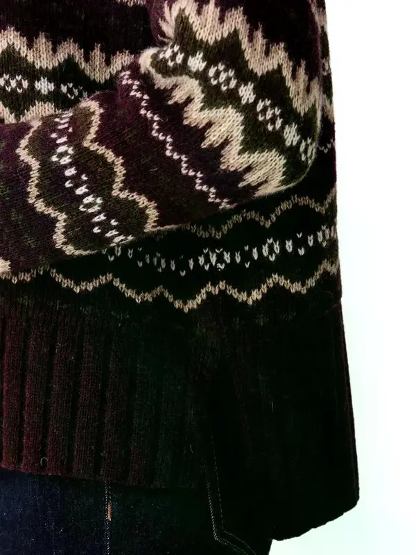 Barbour Fair Isle Roll-neck Sweater