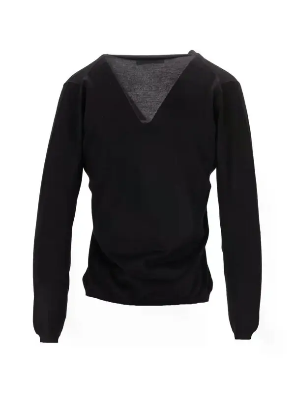 LA ROSE V-neck Knitted Cardigan