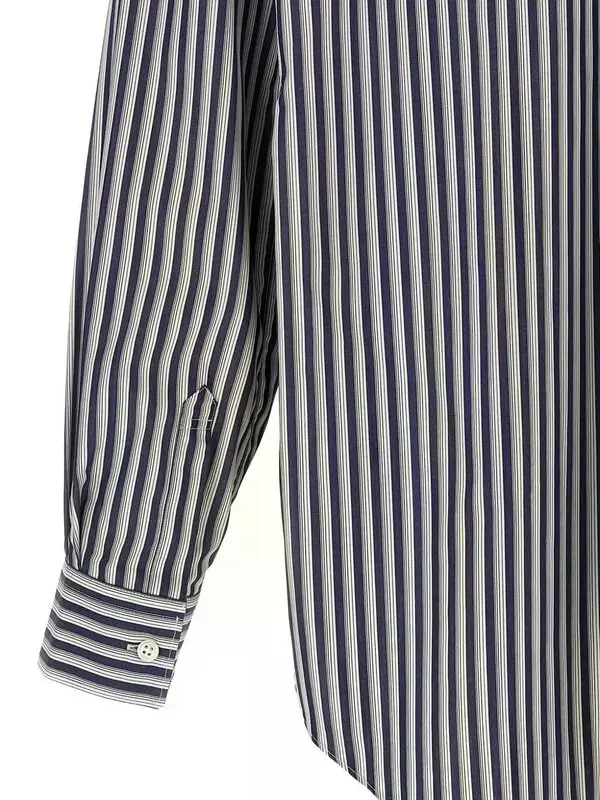 Comme Des Garçons Vertical-stripe Cotton Shirt