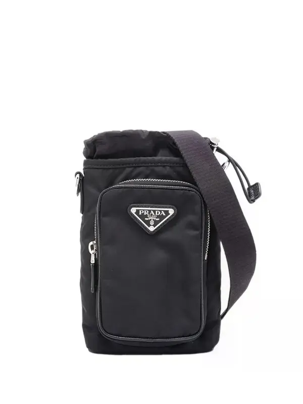 Prada 2013-2026 Re-nylon Smartphone Case Crossbody Bag - Black