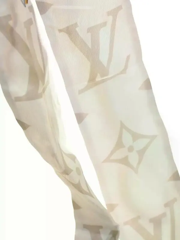 LOUIS VUITTON 2000-2026 Monogram Ultimate Bandeau Silk Scarf Scarves