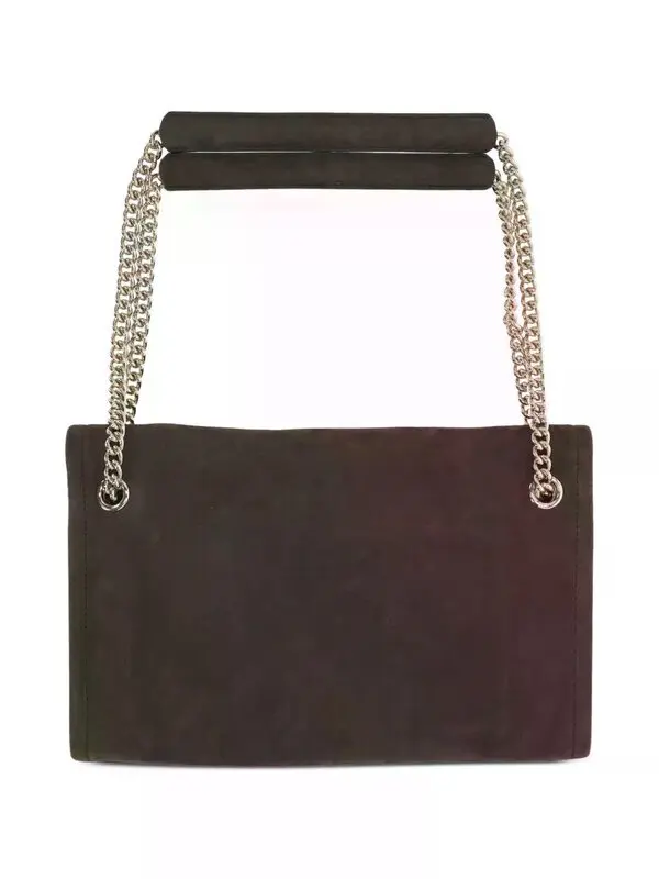 Orciani Venus Nabucco Suede Shoulder Bag - Brown