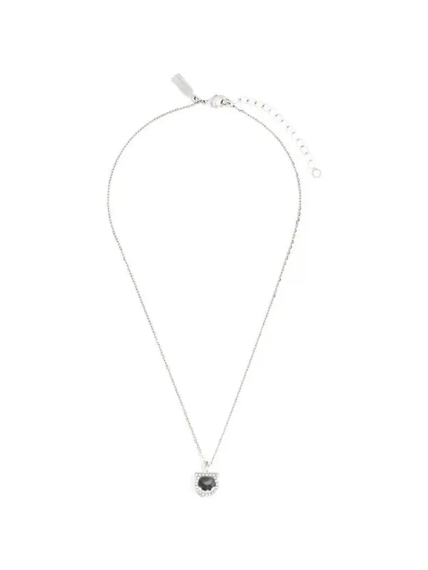 FERRAGAMO Gancini Crystal-embellished Necklace