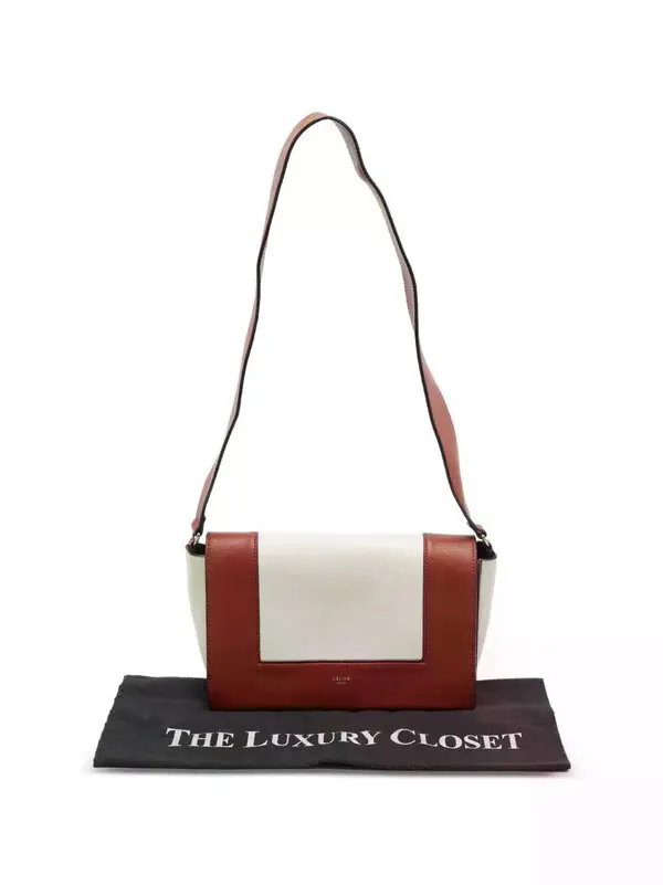 Celine Frame Cross Body Bag - Brown