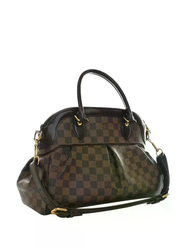 LOUIS VUITTON 2008 Damier Ebene Trevi Pm Satchel