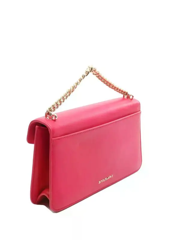 BVLGARI 2010-2026 Leather Serpenti Forever Satchel