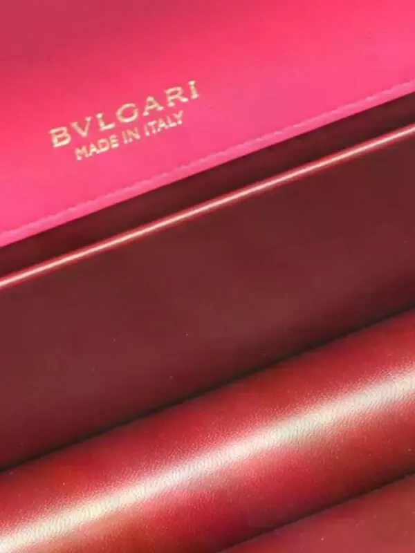 BVLGARI 2010-2026 Leather Serpenti Forever Satchel