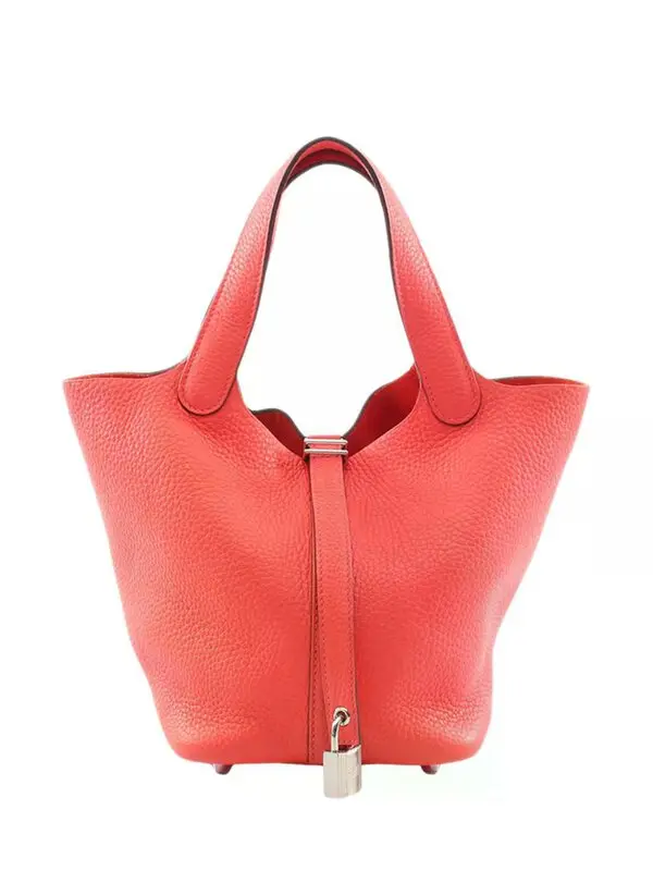 Hermès 2020 Clemence Picotin Lock 18 Handbag - Pink