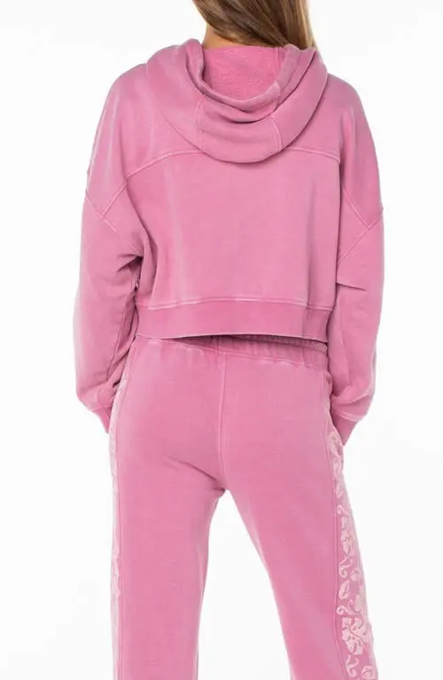 Roxy Tropical Trails Full Zip Hoodie - Htr Rose