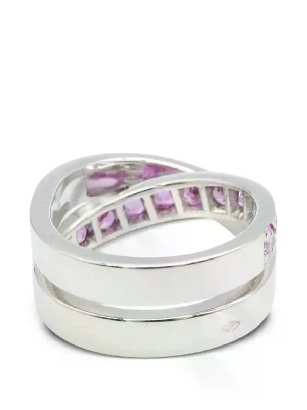 Cartier 2010s Paris Sapphire Ring - Silver