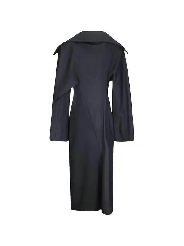 Yohji Yamamoto Asymmetric Double-breasted Coat