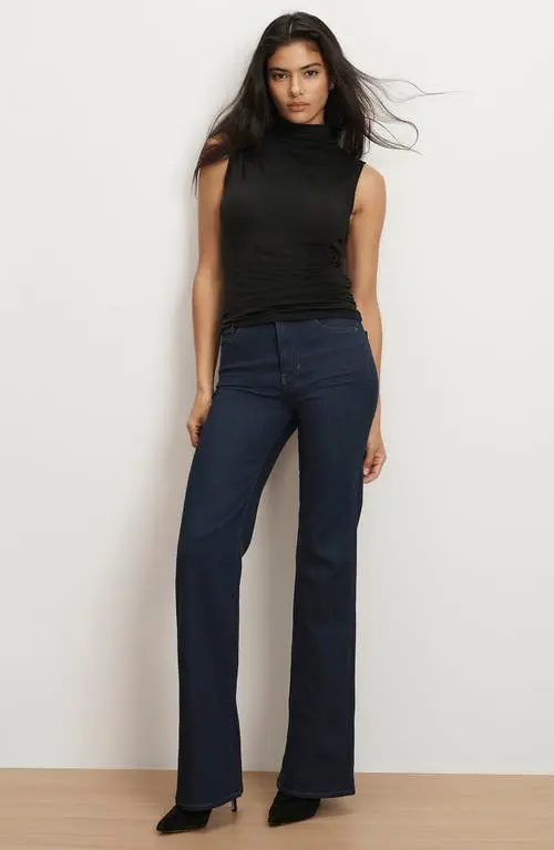 Veronica Beard Mylie Ruched Sleeveless Top