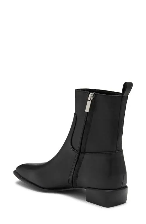 Steve Madden Birdette Leather Boot - Black Leather