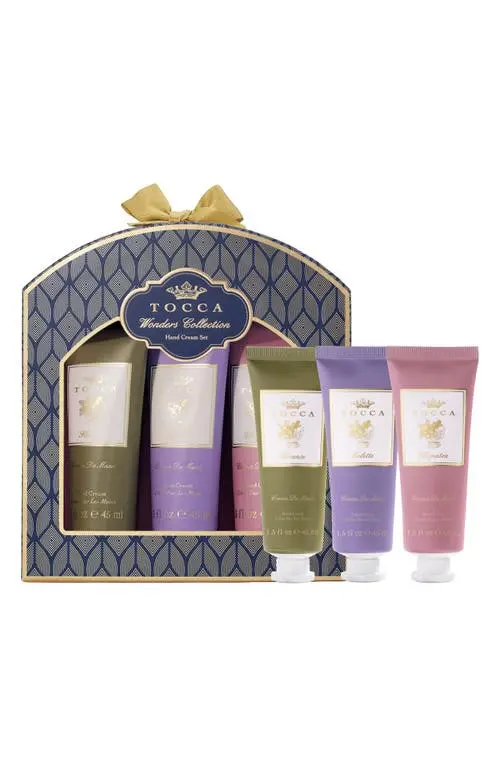 Tocca Wonders Collection Hand Cream Set $36 Value - Navy