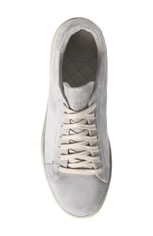 Eleventy Suede Low Top Sneaker - 02 Sand